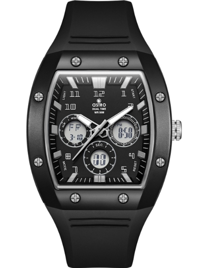 Buy Astro Kids Analog-Digital Black Dial Watch - A24806-PPBB