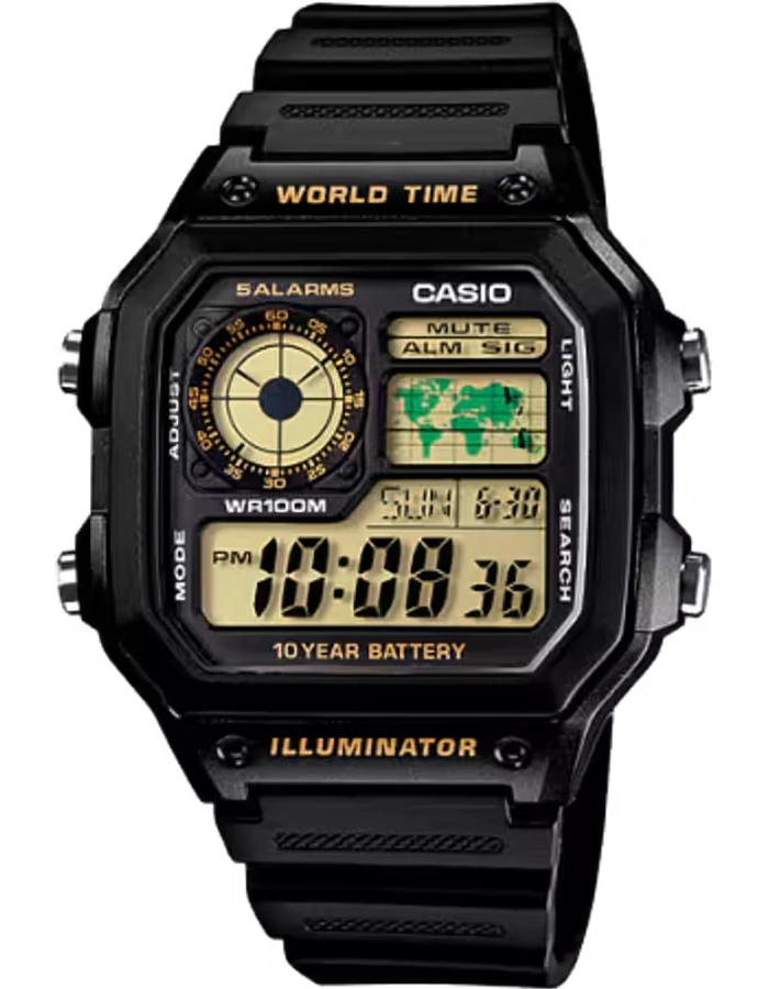 Buy Casio Watch for Men's Digital Yellow Dial Watches Online Kuwait ...