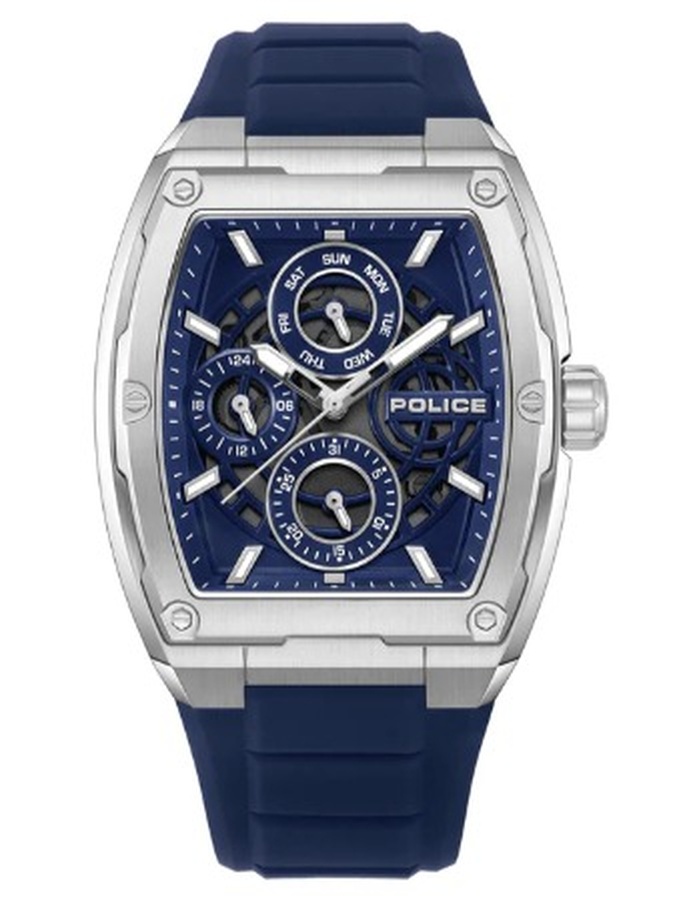 Buy Police Watch for CREED Men's Multi Function Blue Dial Watches ...