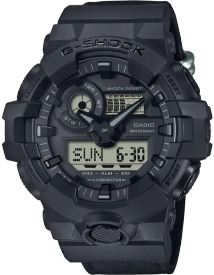 Shop G-Shock Men's Watches UAE, Online Analog-Digital Black Dial Watch - GA-700BCE-1ADR | Time ...