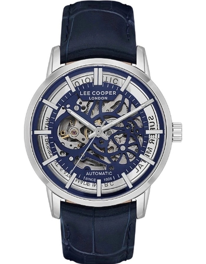 Buy Lee Cooper Men's Automatic Blue Dial Watch - LC08035.399