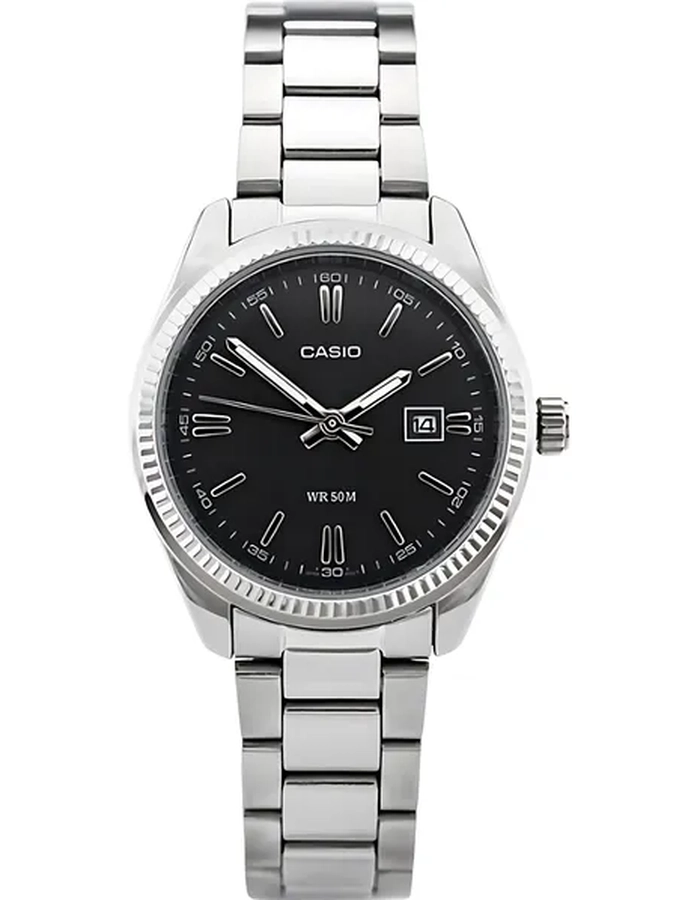 CASIO Men's Analog Gun Metal Dial Watch - MTP-1302D-1A1VDF