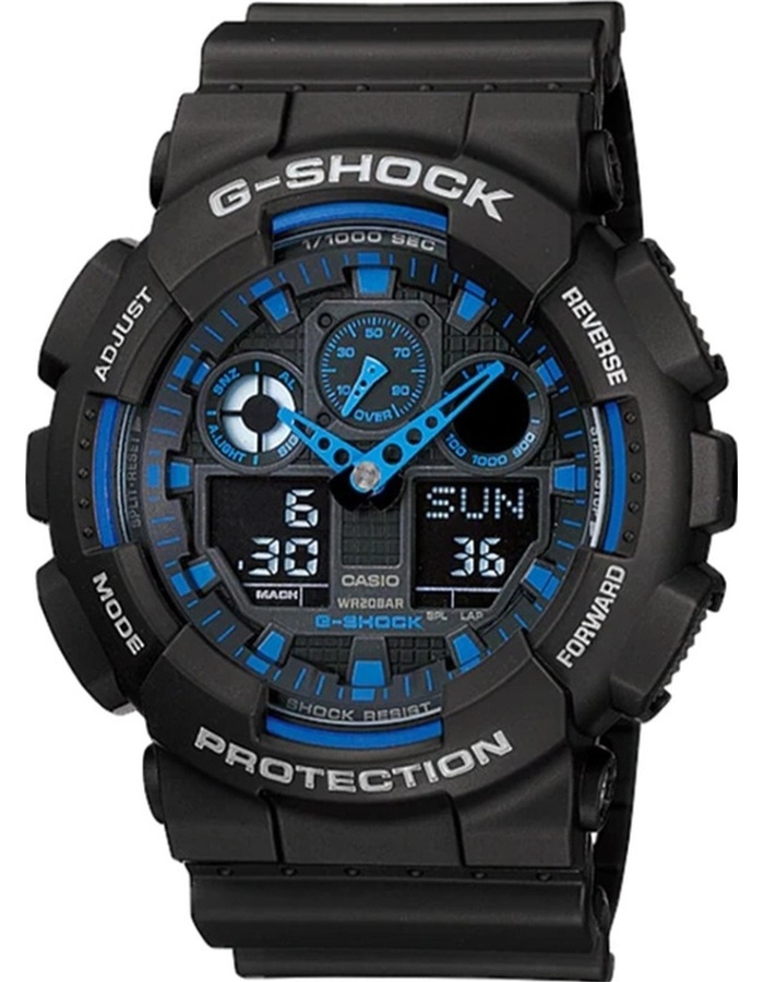 Buy G-Shock watch for Men's Analog-Digital Multicolor Dial Watch - GA ...
