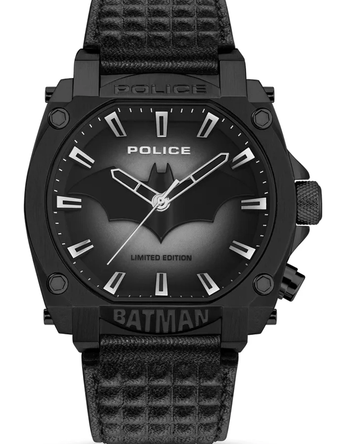 Buy POLICE BATMAN Men's Watches Online KSA, Analog Black Dial Watch ...