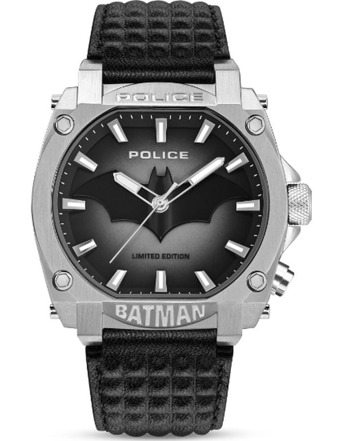 POLICE BATMAN Men's Anolog Grey Dial Watch - PEWGD0022603