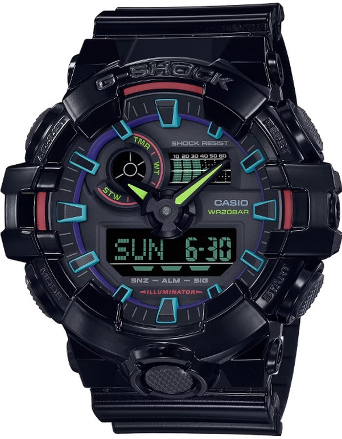 Buy G-shock Watch Qatar,Men's Analog-Digital Gloss Color Dial Watch ...