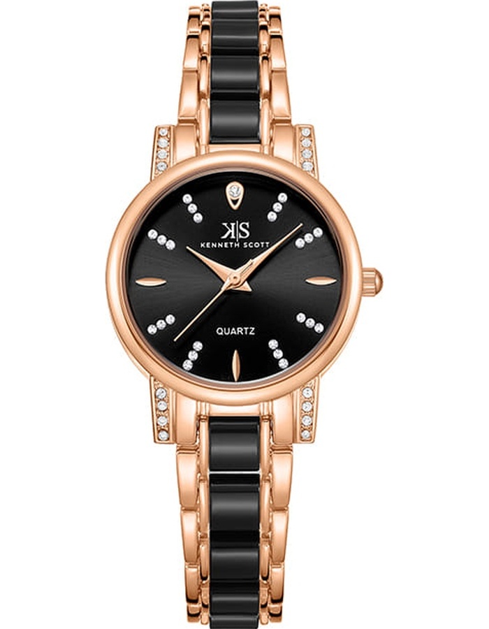 Buy Kenneth Scott Women's Pink dial Analog watch - K23547-KCPP