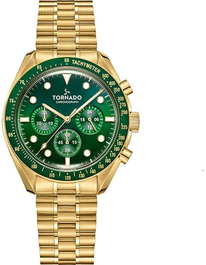 Buy Tornado Cosmic Chrono Men's Blue dial Chronograph watch - T22103-KBKN